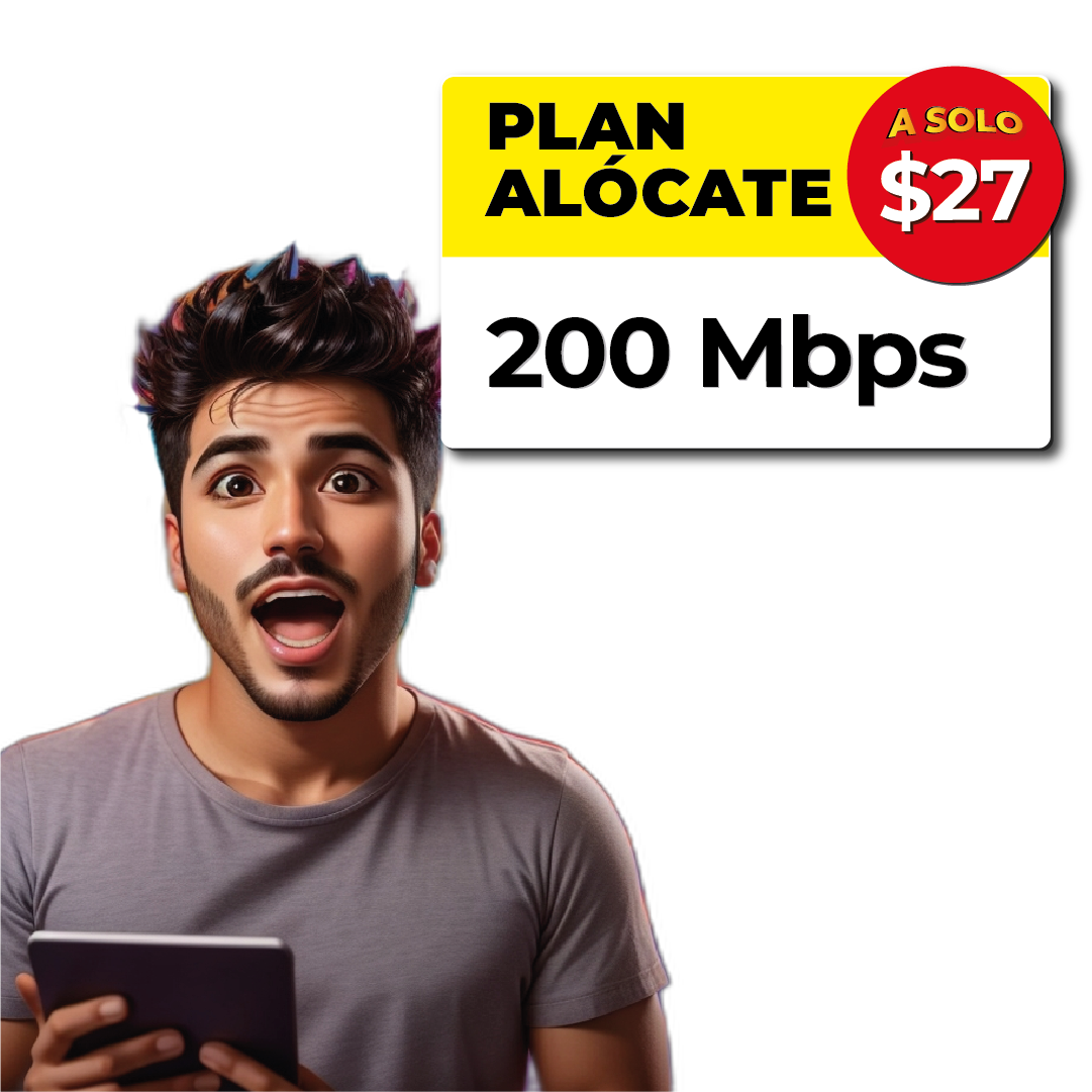 Plan Alócate 200 Megas - Costanet+